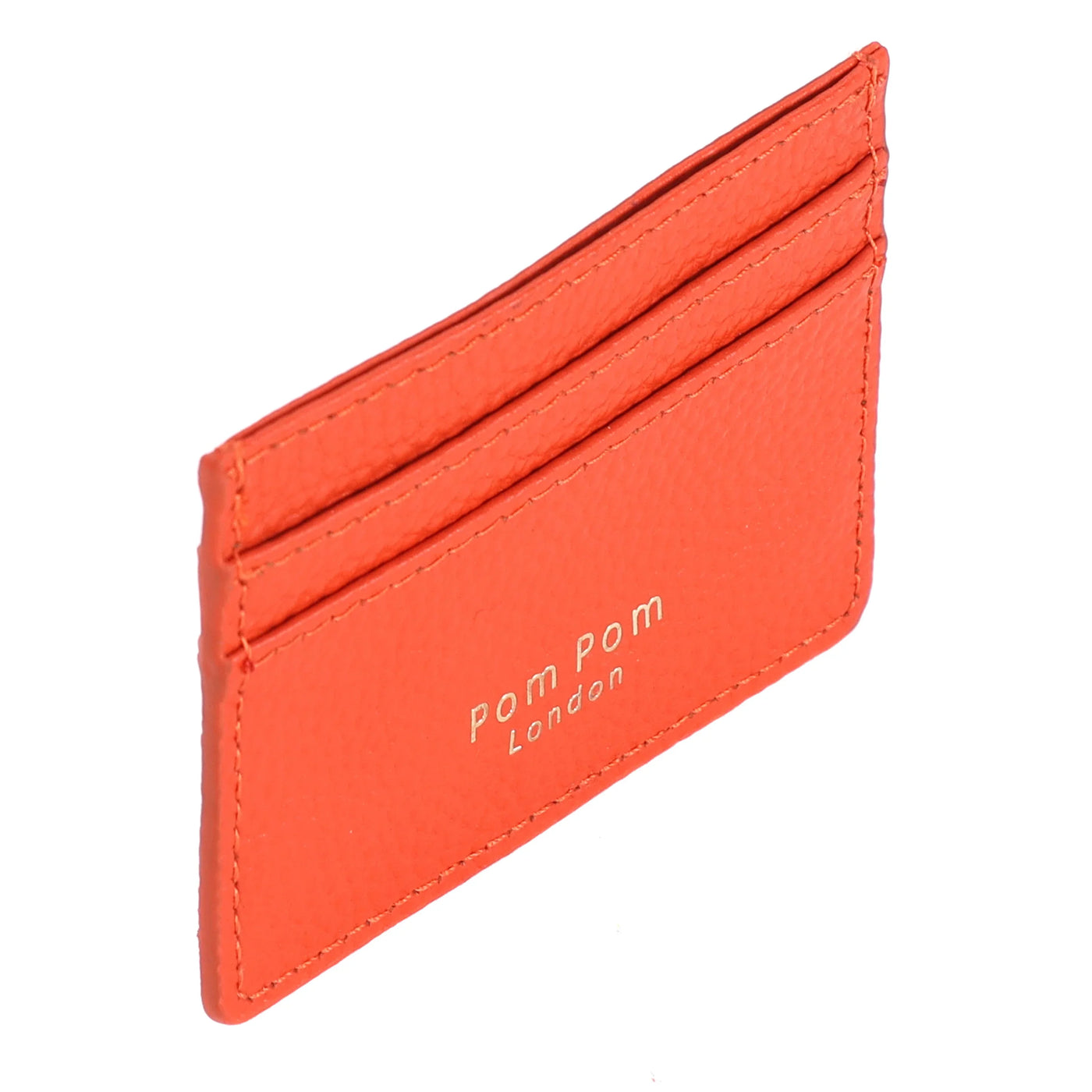 Chelsea Card Holder Orange Spice – Pom Pom London