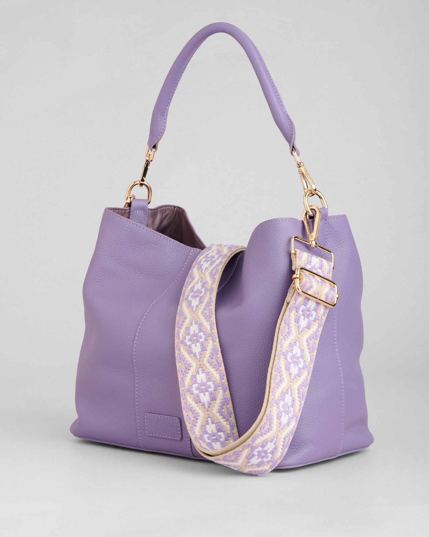 Lambeth Bag in French Lavender – Pom Pom London
