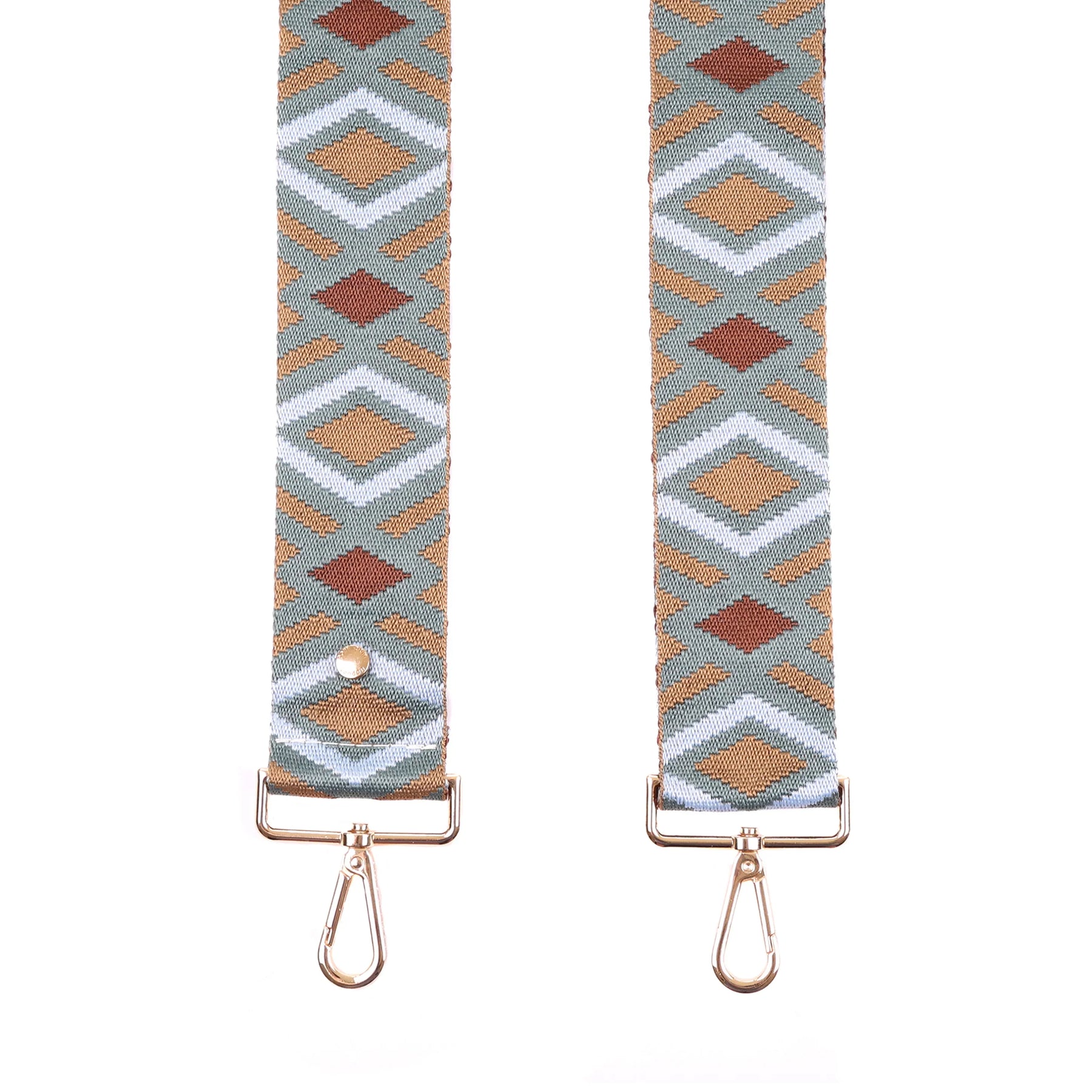 Strap Green & Maple Diamond – Pom Pom London