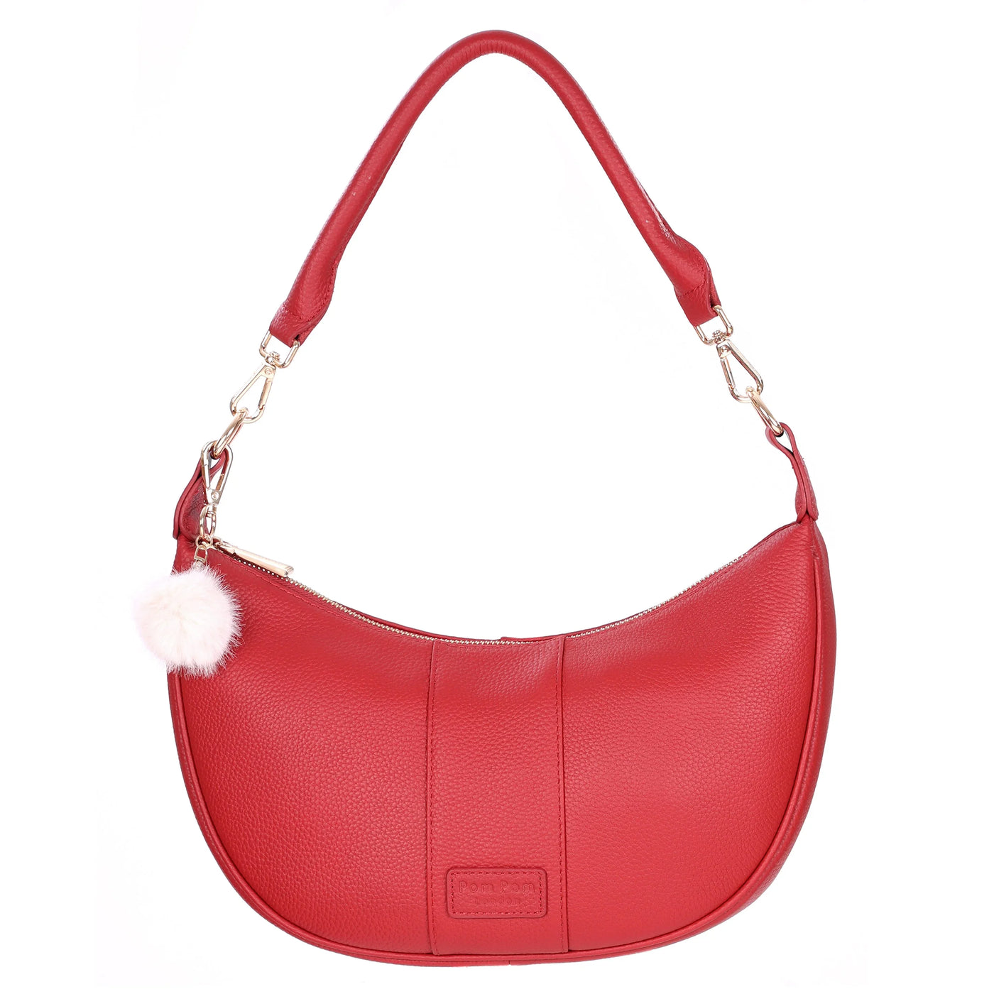 Sutton Sling Bag Crimson Red – Pom Pom London
